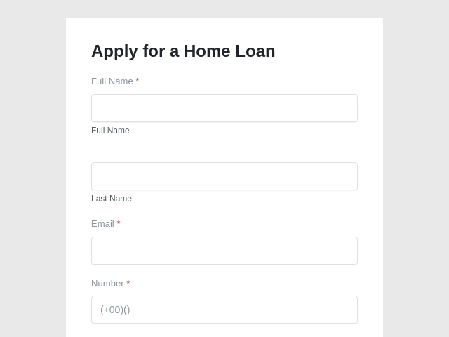 Form Templates For Application Forms - FormNX