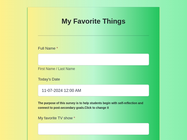 Form Templates For Questionnaire Forms - FormNX