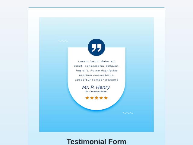 Form Templates For Customer Feedback - FormNX